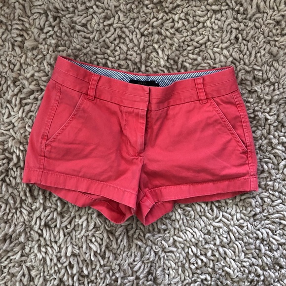 J. Crew | Shorts | J Crew 3 Chino Short In Poppy | Poshmark